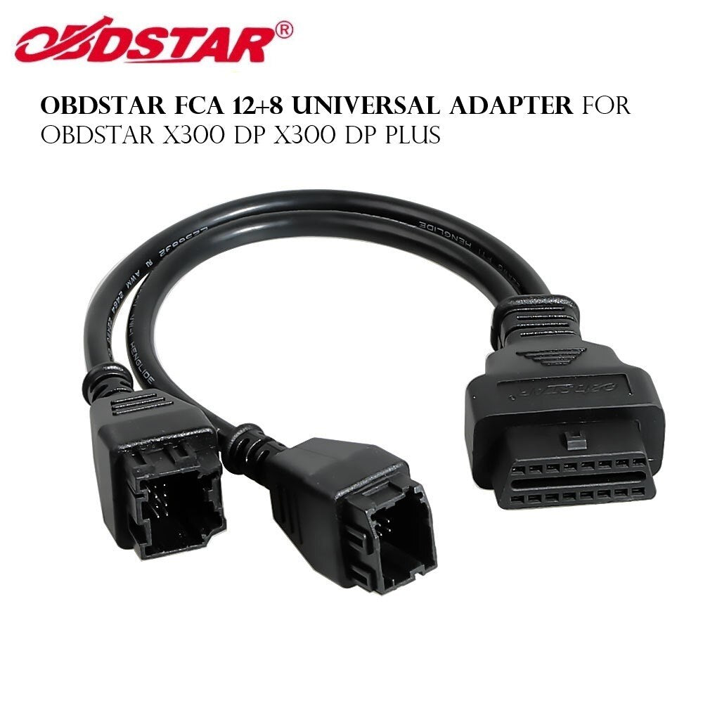 OBDSTAR FCA 12+8 UNIVERSAL ADAPTER for OBDSTAR X300 DP/X300 DP Plus ...